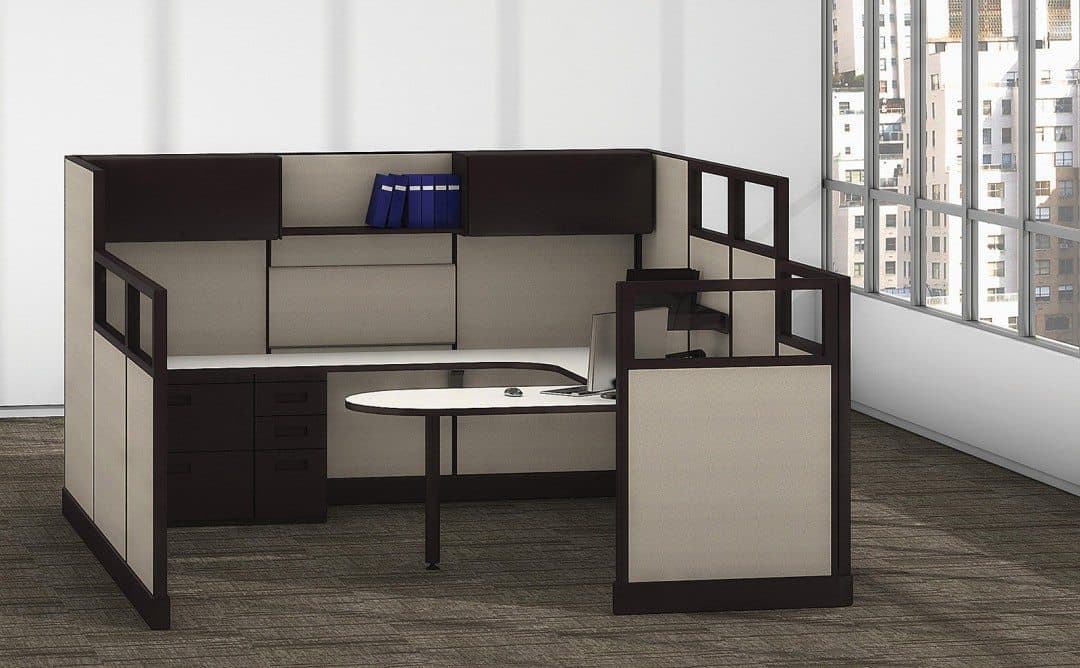 Multiple Station Cubicle | Office Barn